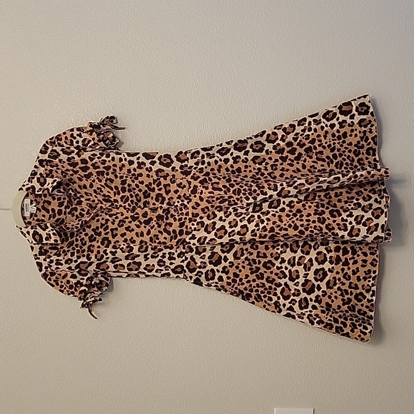 Moschino | Dresses | Moschino Leopard Print A Line Dress | Poshmark